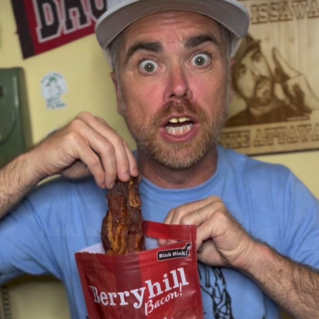 Tavin Dillard's Bacon. Bink Bink! – Berryhill Bacon